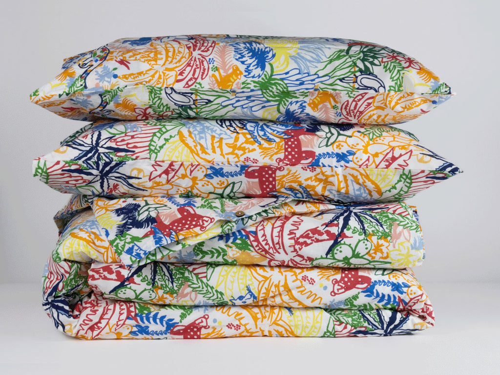 Multiprint Percale Quilt Cover Set - Elegant & Sustainable | Shop Now ...